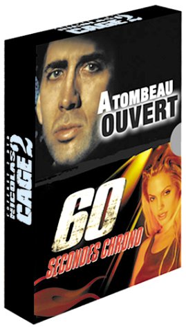 Coffret Nicolas Cage 2 DVD - A tombeau ouvert / 60 secondes chrono ...