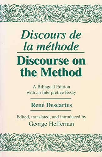 Discours De La Methode/ Discourse on the Method - A Bilingual... René ...