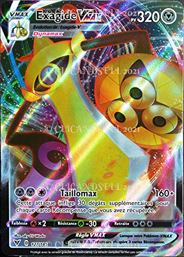 Carte 127/185 Exagide-VMAX X 320 PV EB04 - Épée et Bouclier – Voltage ...
