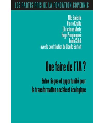 Que faire de l'intelligence artificielle, Pierre Khalfa - les Prix d ...