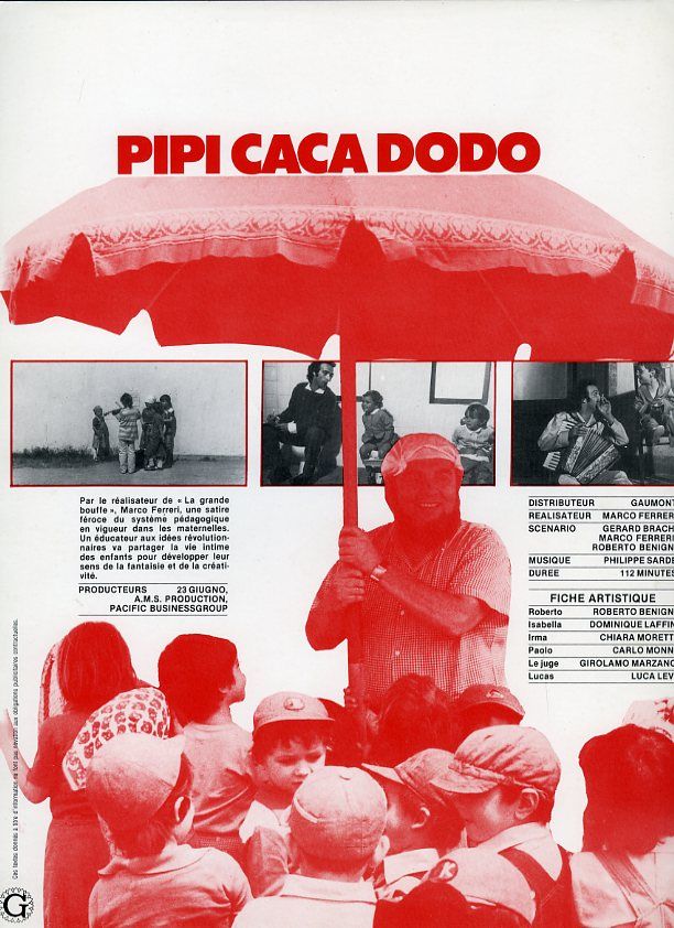 pipi caca dodo / pipicacadodo, synopsis, de Marco Ferreri, avec ...