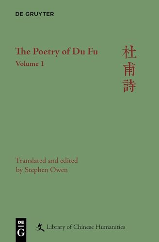 The Poetry of Du Fu, Stephen Owen - les Prix d'Occasion ou Neuf