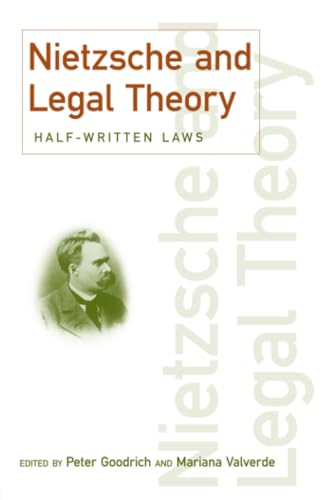 Nietzsche and Legal Theory, Peter Goodrich - les Prix d'Occasion ou Neuf
