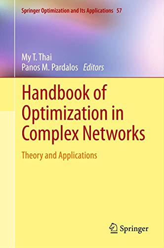 Handbook of Optimization in Complex Networks - Theory and Applications ...