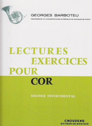 Lectures Exercices. Solo pour Cor Français. Georges (c Barboteu - les ...