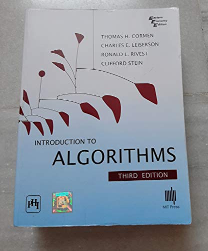 Introduction to Algorithms, Thomas H. Cormen - les Prix d'Occasion ou Neuf