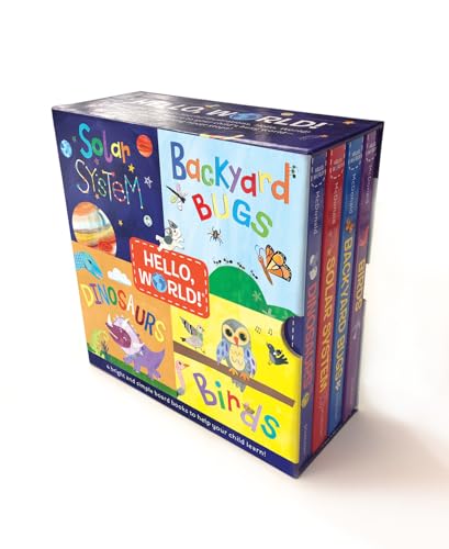 Hello, World! Boxed Set - Solar System; Dinosaurs; Backyard Birds; Bugs ...
