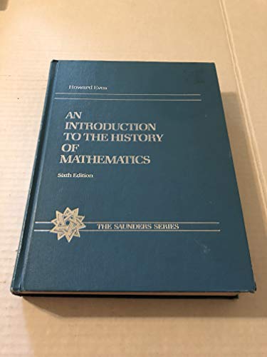 Introduction to the History of Mathematics, Howard Eves - les Prix d ...