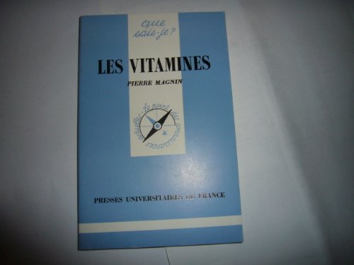 Les Vitamines, Pierre Magnin - les Prix d'Occasion ou Neuf