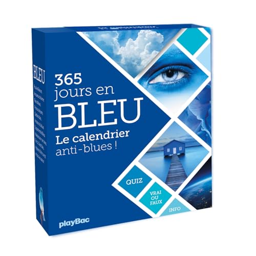 Calendrier 365 jours en bleu - Pour une année anti-blues - les Prix d ...