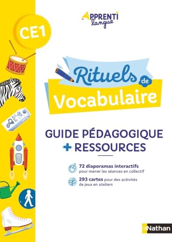 Rituels de vocabulaire - Guide pédagogique CE1 (+ matériel) Marianne André-kérébel - les Prix d ...