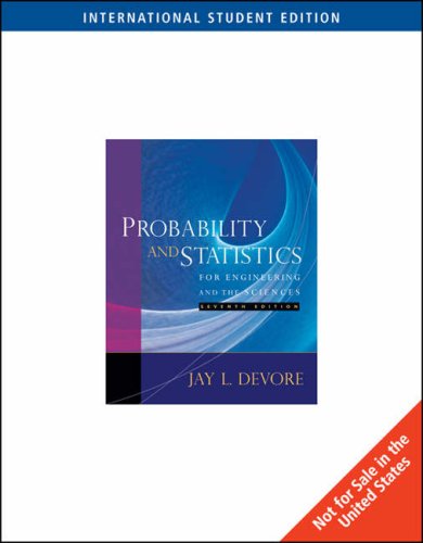 Probability and Statistics for Engineering and the Sciences, Jay L ...