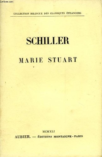 Marie Stuart, Schiller - les Prix d'Occasion ou Neuf