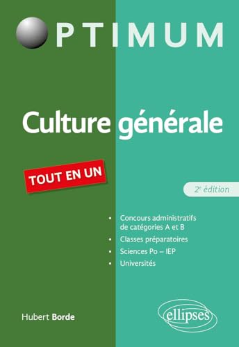 Toute la culture générale, Hubert Borde - les Prix en précommande