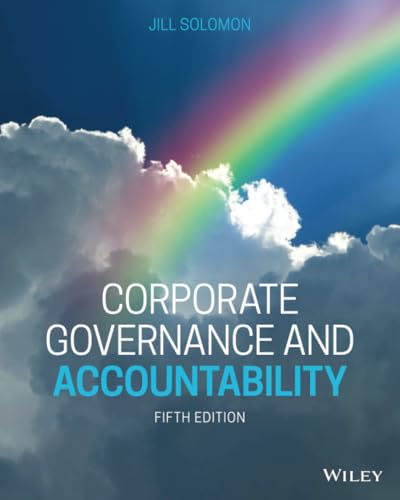 Corporate Governance and Accountability, Jill Solomon - les Prix d ...