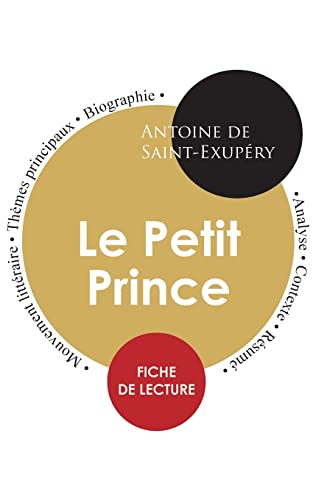 Fiche de lecture Le Petit Prince (Étude intégrale) Antoine De Saint ...