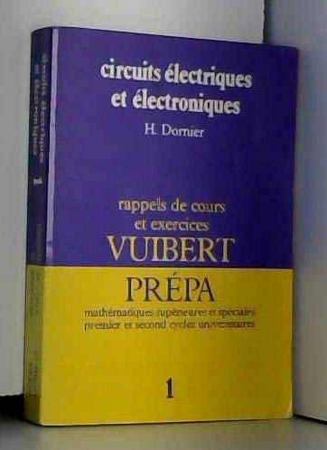 Circuits électriques et électroniques / classes de mathematiques ...
