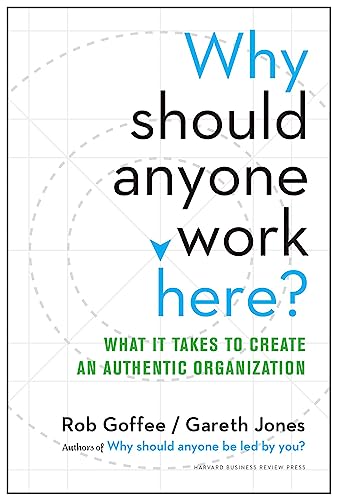 Why Should Anyone Work Here? Rob Goffee - les Prix d'Occasion ou Neuf