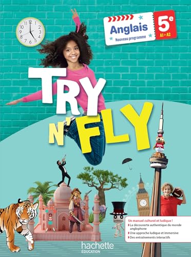 Try n' Fly Anglais 5e - Livre élève - Ed. 2026, Damien Policarpe - les ...