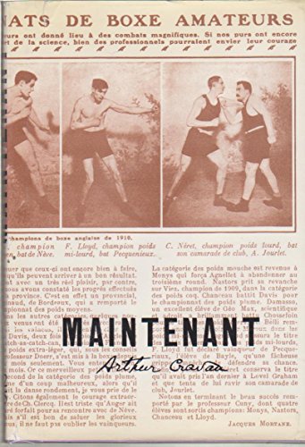 Arthur Cravan - Maintenant (Collection complète) les Prix d'Occasion ou ...