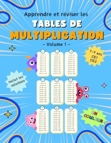 Apprendre et réviser les TABLES DE MULTIPLICATION - Jeux éducatifs EN ...