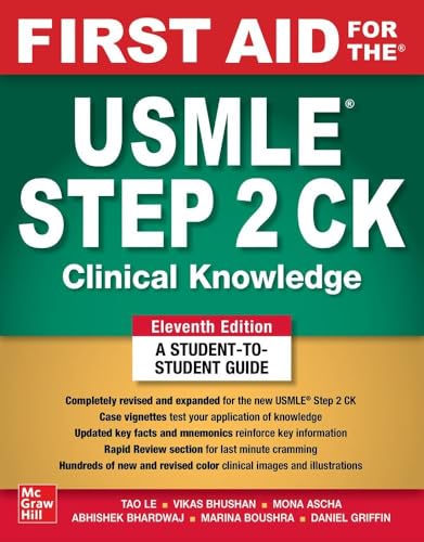 First Aid for the USMLE Step 2 CK - les Prix d'Occasion ou Neuf