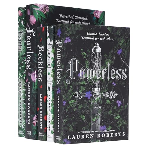 The Powerless Trilogy By Lauren Roberts 5 Books Collection Set (Fearful ...