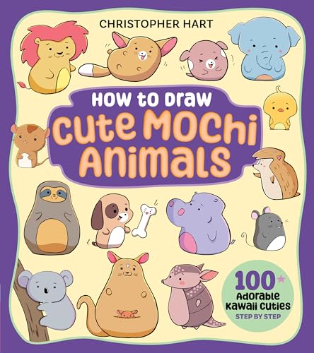 How to Draw Cute Mochi Animals - 100 Adorable Kawaii Cuties Step by ...
