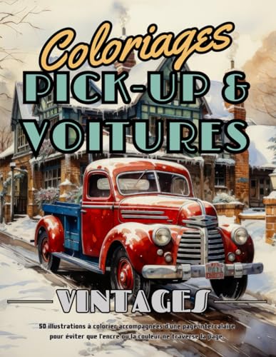Coloriages pick-up et voitures vintages - 50 pages à colorier de ...