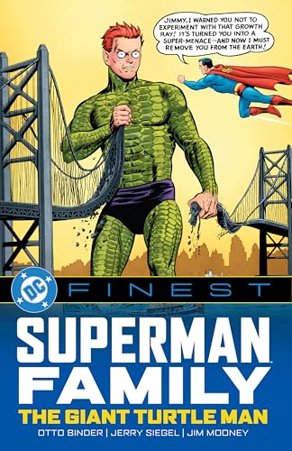 DC Finest - Superman Family: The Giant Turtle Man, Jerry Siegel - les ...
