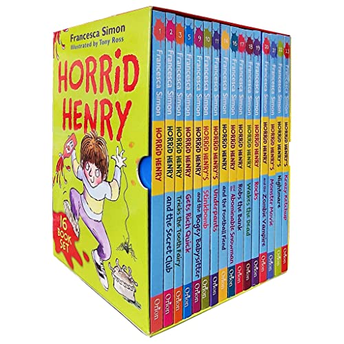 Horrid Henry Collection 16 Children Books Box Set (Horrid Henry ...