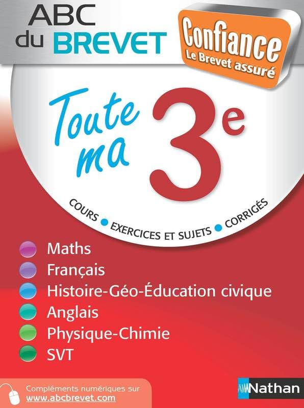 Abc Brevet Confiance Tte Ma 3e, Carole Feugere - les Prix d'Occasion ou ...