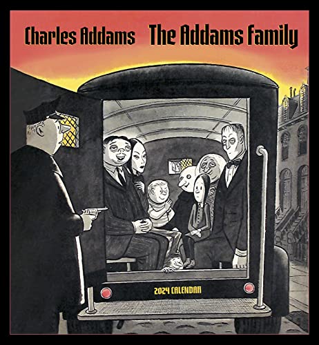 Charles Addams Calendrier mural 2024 The Addams Family - les Prix d ...