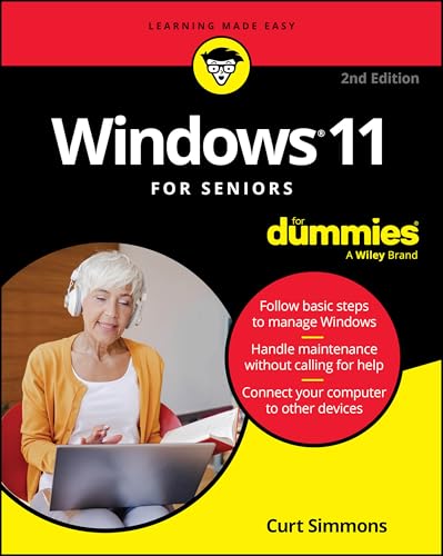Windows 11 for Seniors for Dummies, Curt Simmons - les Prix d'Occasion ...