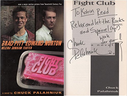 Fight Club - A Novel, Chuck Palahniuk - les Prix d'Occasion ou Neuf