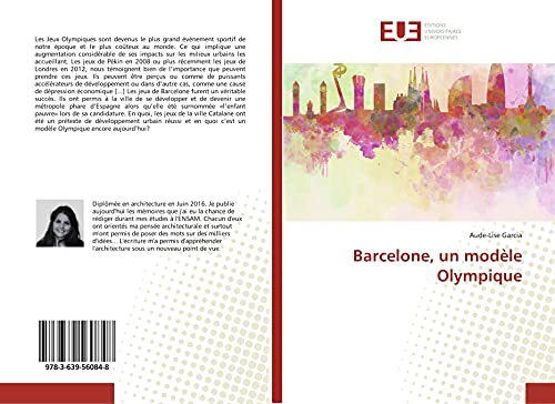 Barcelone, un modèle Olympique, Aude-lise Garcia - les Prix d'Occasion ...