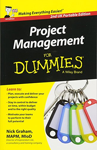 Project Management For Dummies 2nd Uk Po, Nick Graham - les Prix d ...