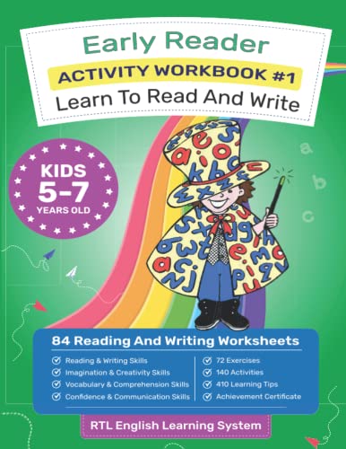 Early Reader - Activity Workbook # 1 - Phonics, Reading And... System ...