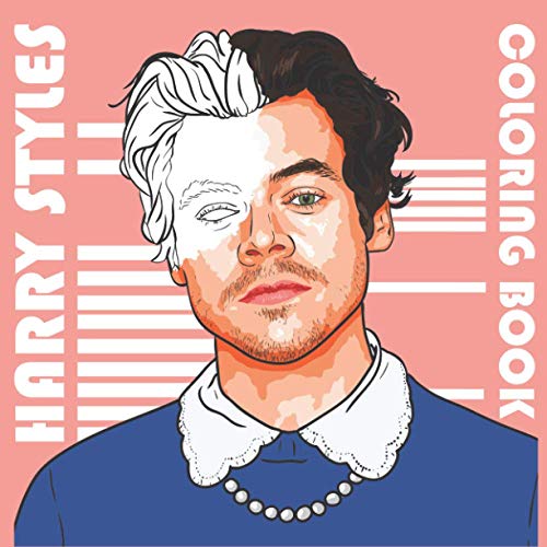 Harry Styles Coloring Book - Amazing Illustrations of Harry... Sarah ...