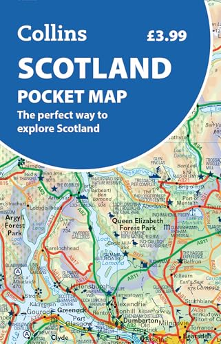 Scotland Pocket Map - The Perfect Way to Explore Scotland, Collins Maps - les Prix en précommande