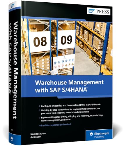 Warehouse Management with SAP S/4hana - Embedded and Decentralized Ewm, Sachan - les Prix d ...