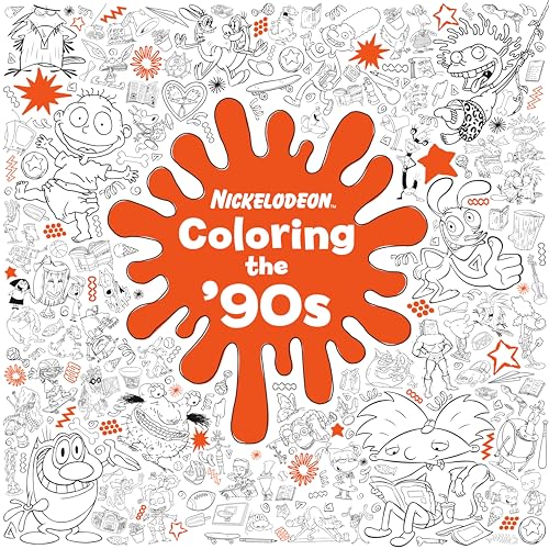 Coloring the 90s Nickelodeon, Random House - les Prix d'Occasion ou Neuf