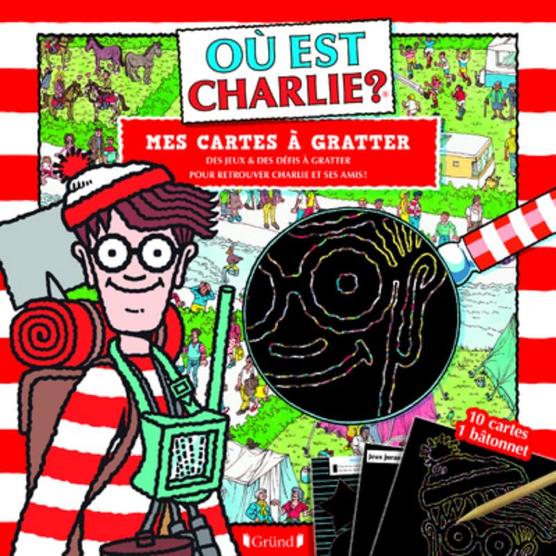 Où est Charlie ? - Mes cartes à gratter - 100% Charlie – Pochette ...